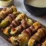 Bacon-Wrapped Pickles (Pickle Poppers) | Pepper Porch | Appetizers