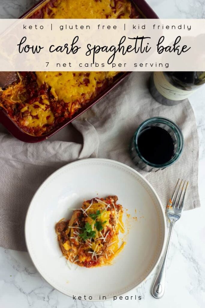 Low-Carb Spaghetti Bake | Pepper Porch | Main Dishes