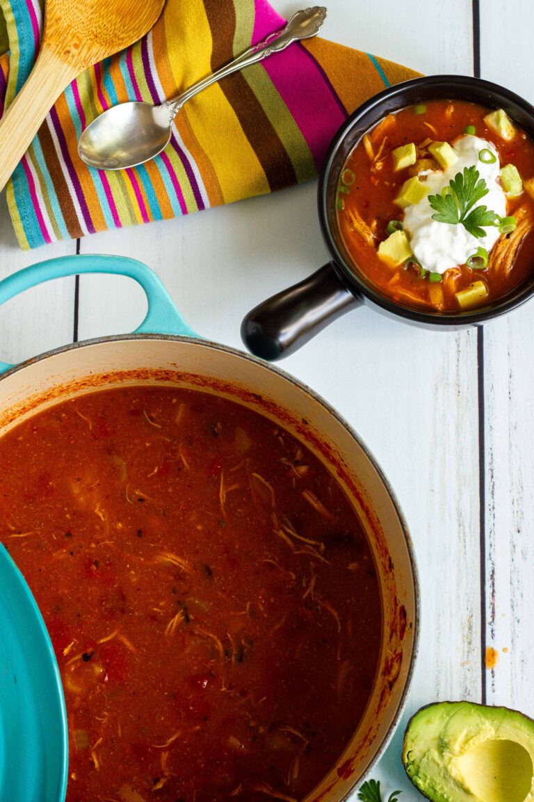Adobo Chicken Chili (keto, paleo, dairy free, Whole30) | Pepper Porch