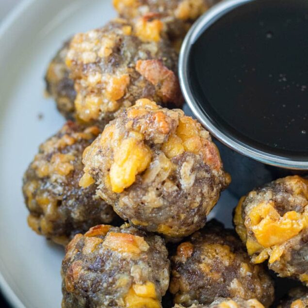Sausage, Egg, And Cheese Breakfast Meatballs | Pepper Porch