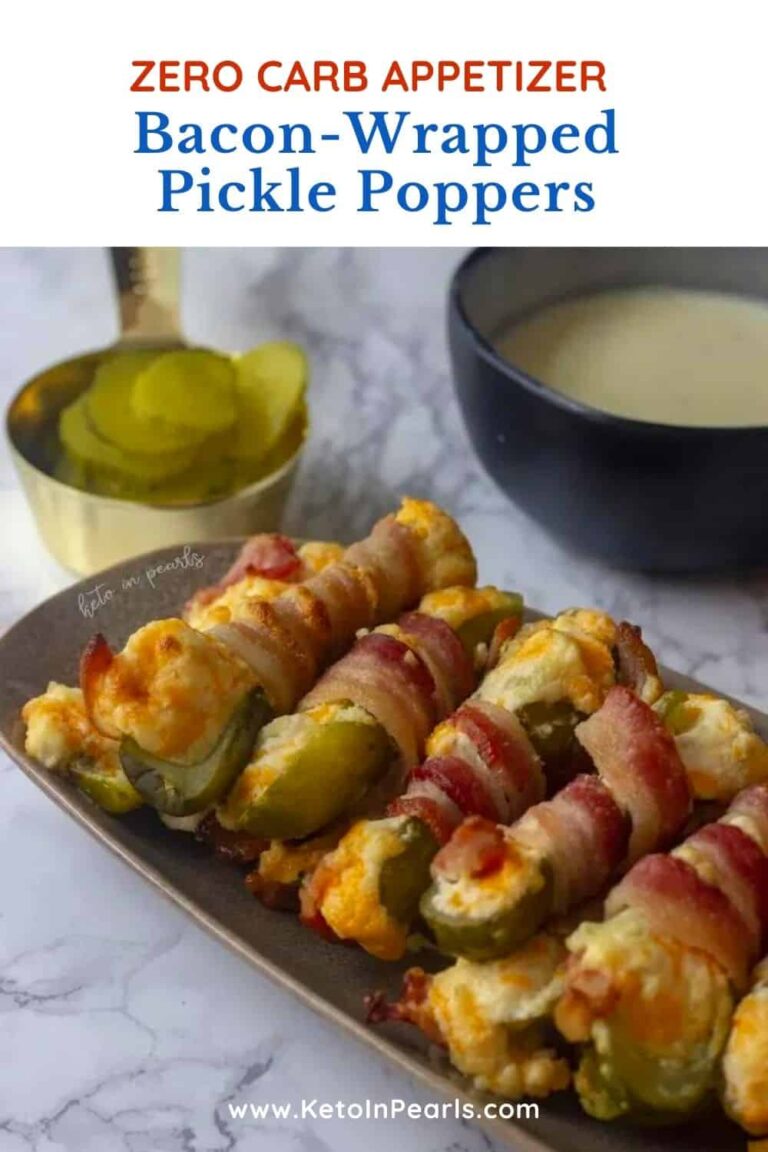 Bacon-Wrapped Pickles (Pickle Poppers) | Pepper Porch | Appetizers