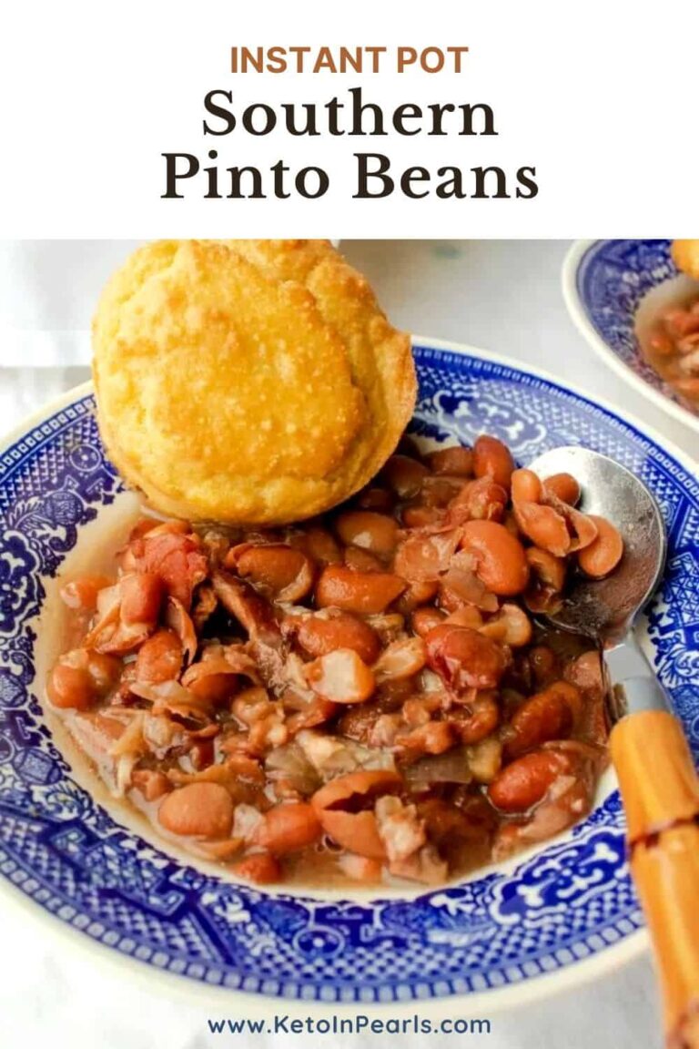 Southern Pinto Beans with Ham- Instant Pot | Pepper Porch