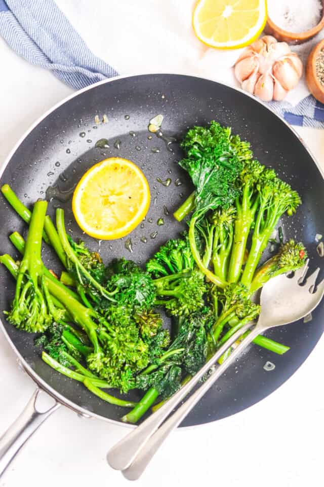 Sauteed Broccoli Rabe Recipe | Pepper Porch