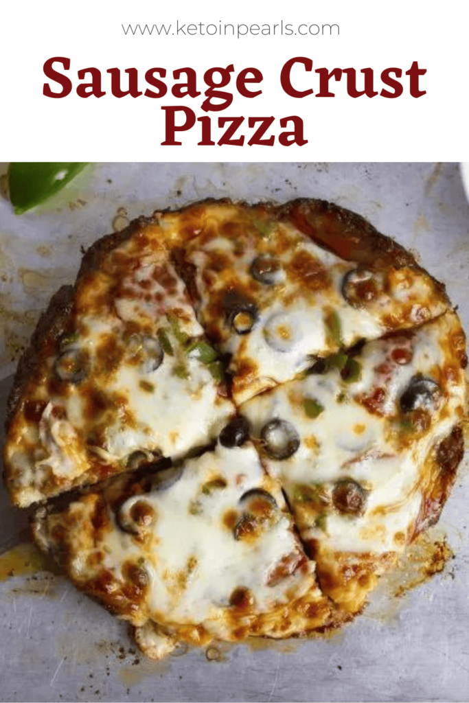 Sausage Crust Pizza | Pepper Porch | Pork Recipes| Italian Recipes