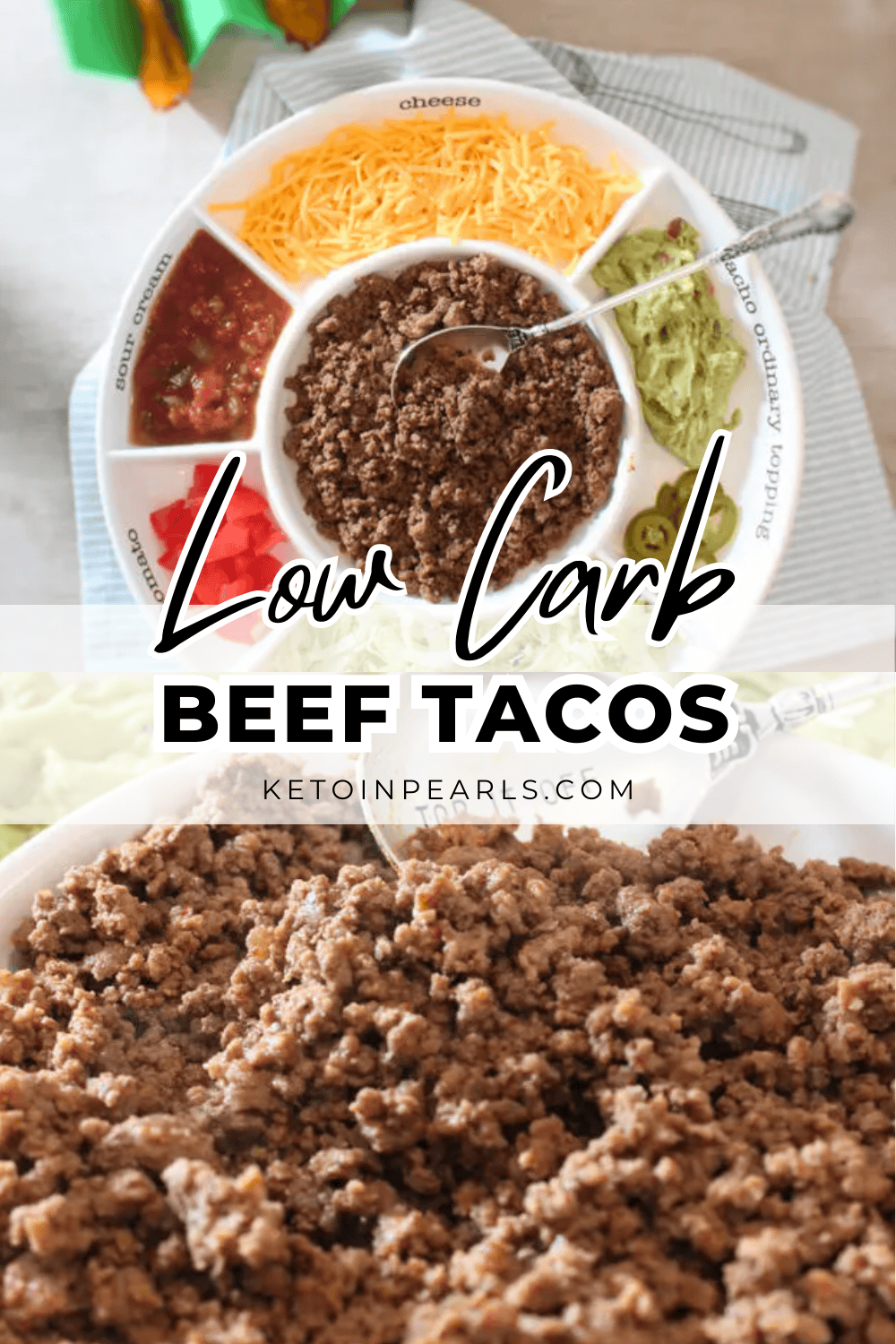 Low-Carb Beef Tacos with Homemade Taco Seasoning | Pepper Porch